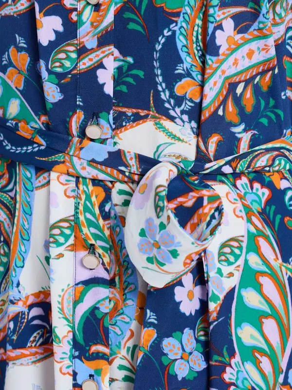 Robert Graham Sadie Paisley Floral Maxi Dress