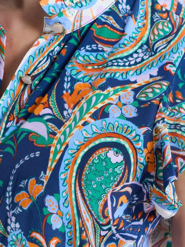 Robert Graham Sadie Paisley Floral Maxi Dress