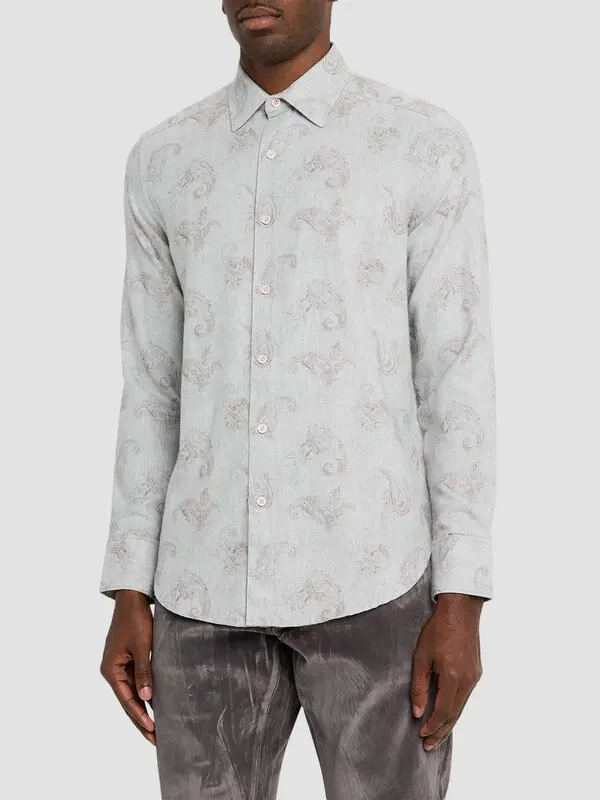 Robert Graham Knox Paisley Cotton Button-front Shirt