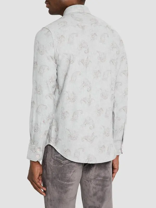 Robert Graham Knox Paisley Cotton Button-front Shirt