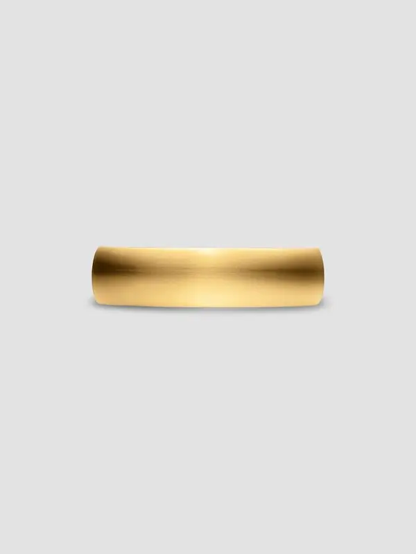 David Yurman Streamline Band Ring In 18k Yellow 6.2mm