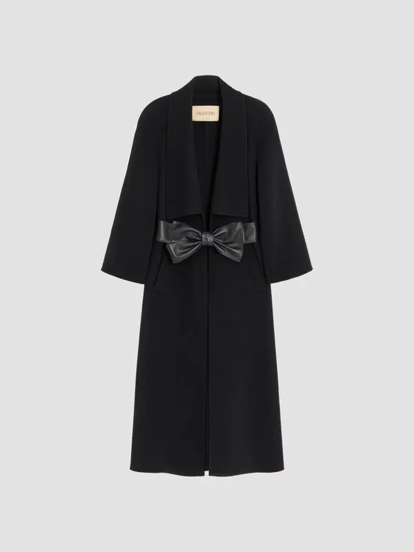Valentino Garavani Soft Drap Coat - Black