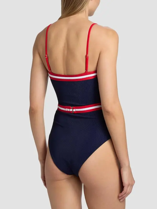 Beach Riot Jessa Belted One-piece Swimsuit
