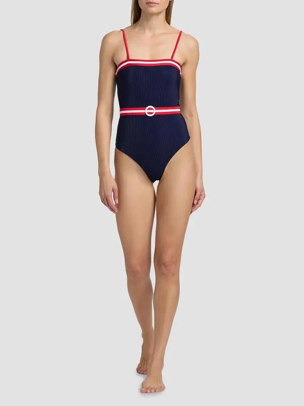 Beach Riot Jessa Belted One-piece Swimsuit