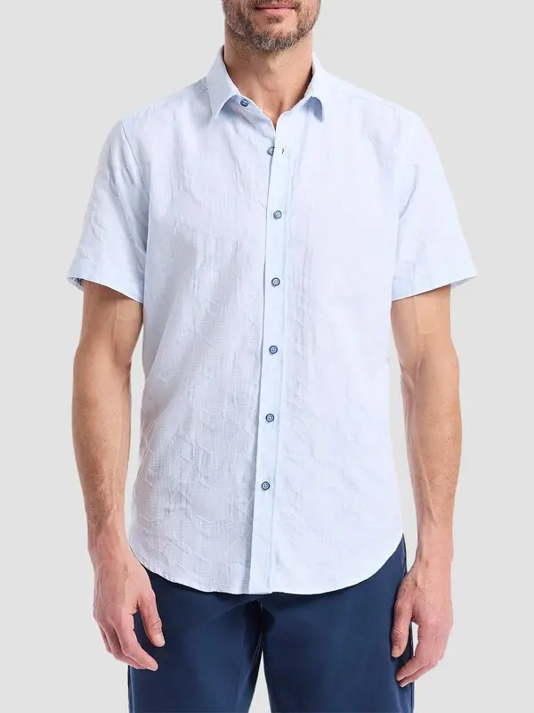 Robert Graham Brackenbury Cotton Short-sleeve Shirt