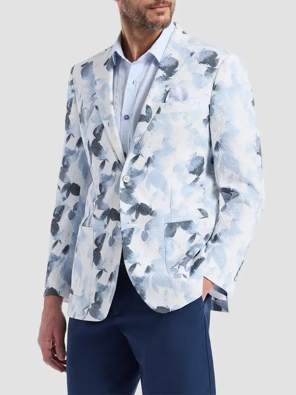 Robert Graham Penhale Floral Woven Sport Coat
