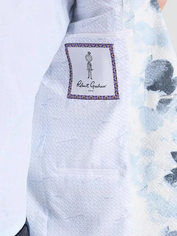 Robert Graham Penhale Floral Woven Sport Coat