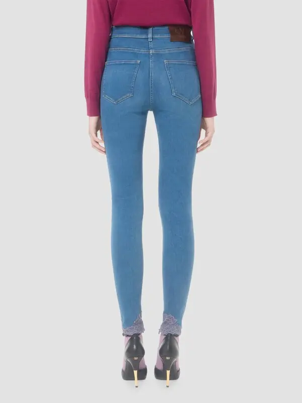 Valentino Garavani Jeans With Lace