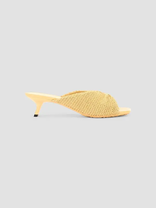 Loewe X Paula's Ibiza Pebble 45mm Woven Kitten-heel Sandals
