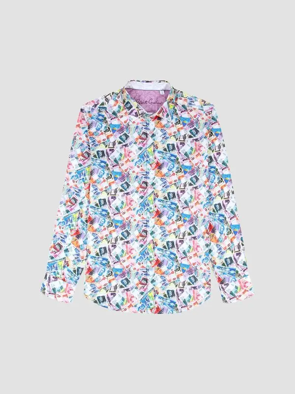 Robert Graham Vacation Fund Stretch-cotton Shirt