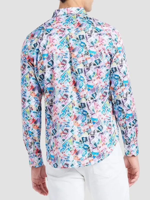 Robert Graham Vacation Fund Stretch-cotton Shirt