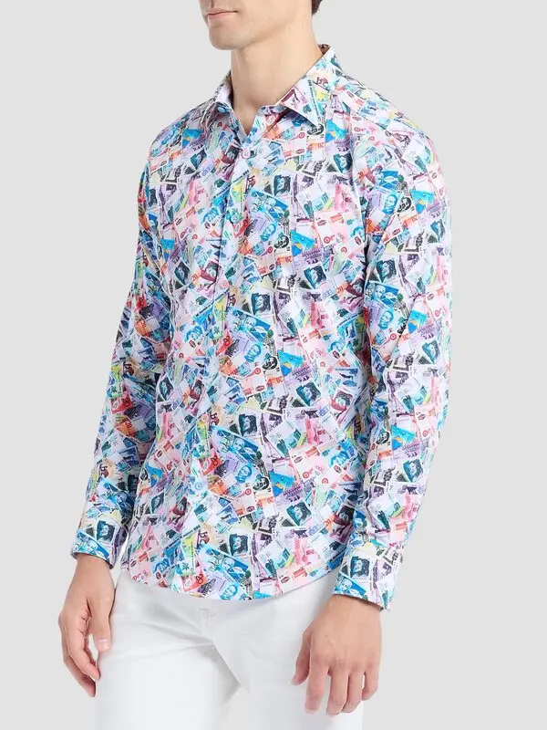 Robert Graham Vacation Fund Stretch-cotton Shirt