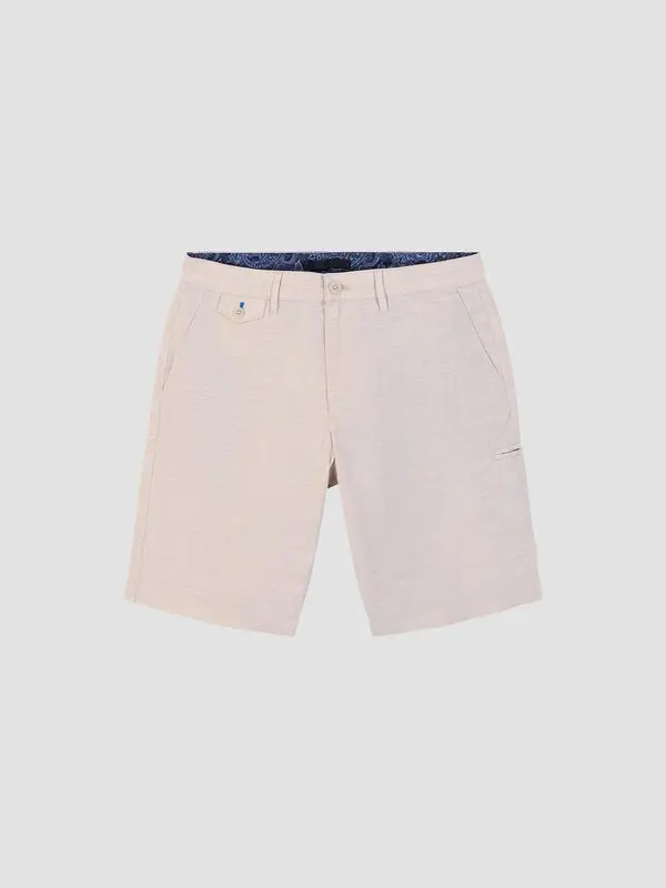 Robert Graham Dixton Cotton-linen Shorts