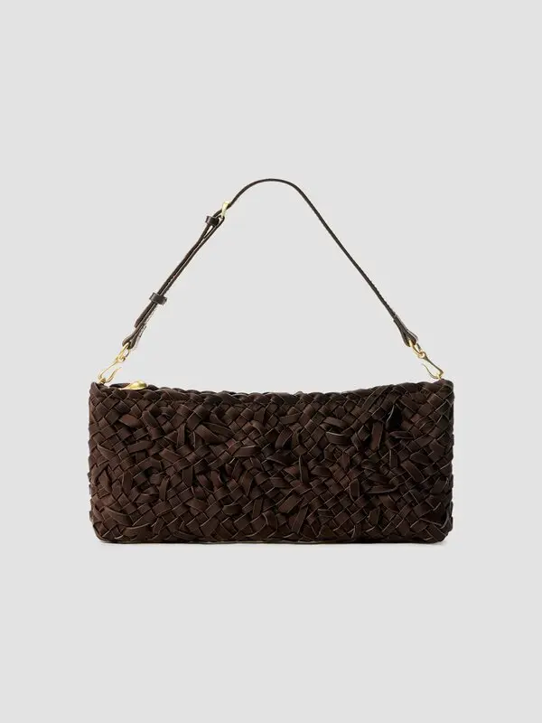 NAGHEDI Gala Nest Weave Clutch Bag