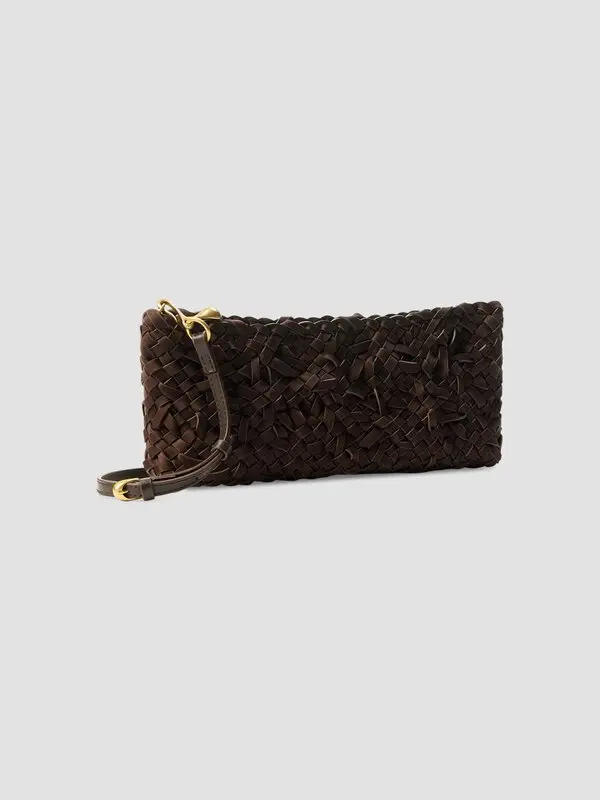 NAGHEDI Gala Nest Weave Clutch Bag