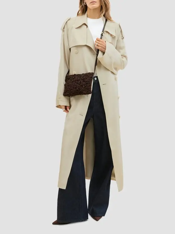 NAGHEDI Soho Nest Weave Crossbody Bag