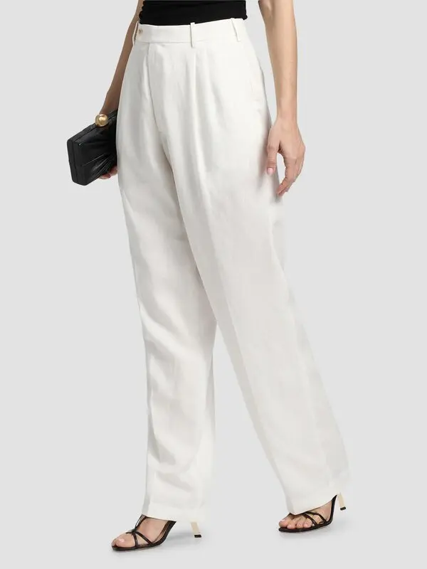 Ronny Kobo Soprano Pleated-front Pants