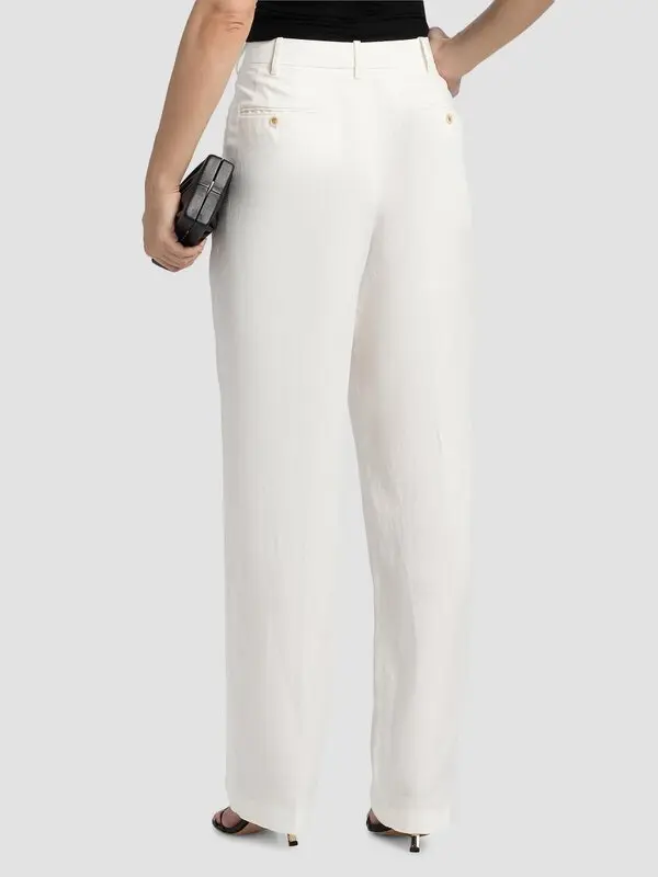Ronny Kobo Soprano Pleated-front Pants