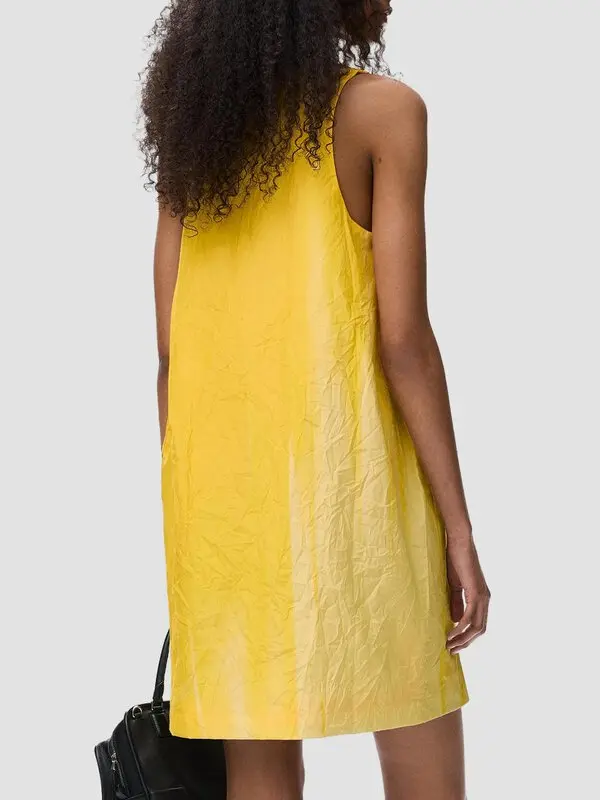 Loewe Pleated Gradient Print Minidress