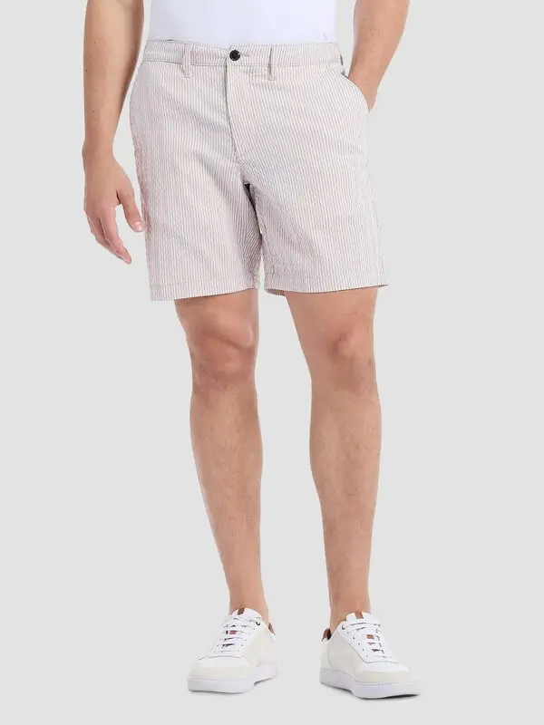 Robert Graham Fornillo Stripe Seersucker Shorts