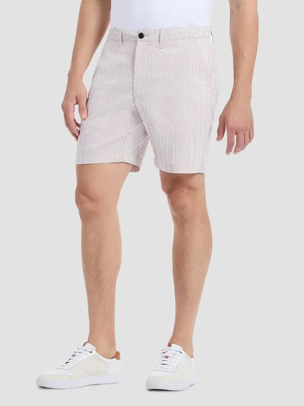 Robert Graham Fornillo Stripe Seersucker Shorts