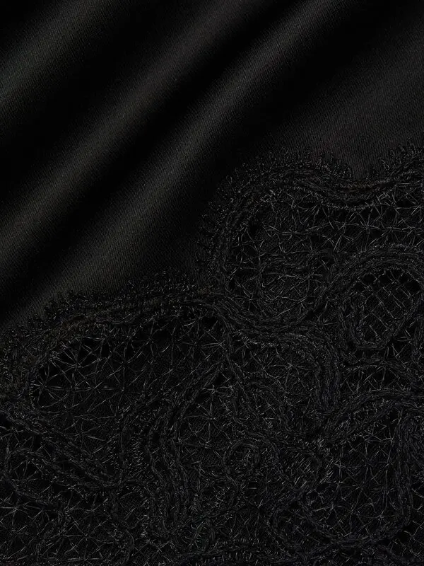 Ramy Brook Serena Laced Satin Top