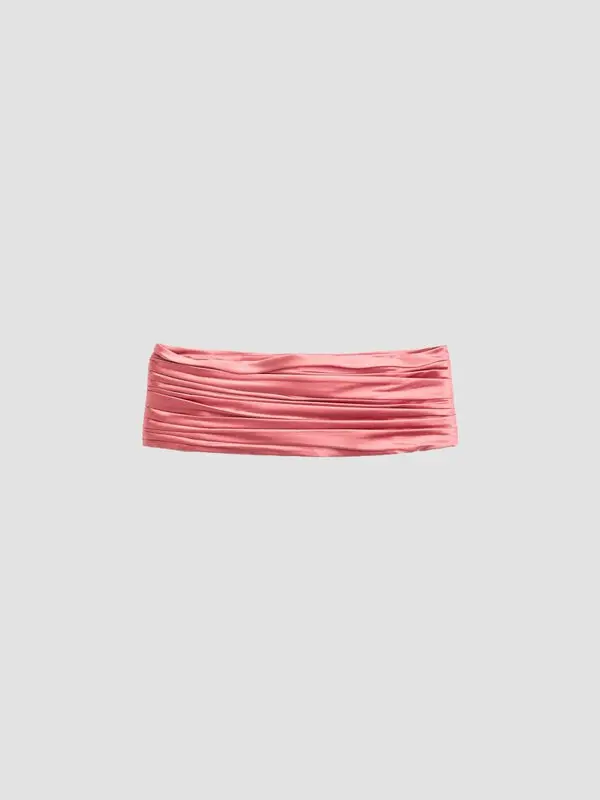 Valentino Garavani Satin Cady Belt - Pink