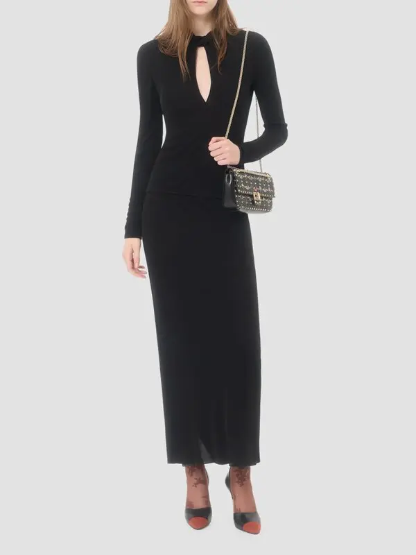 Valentino Garavani Crepe Jersey Top