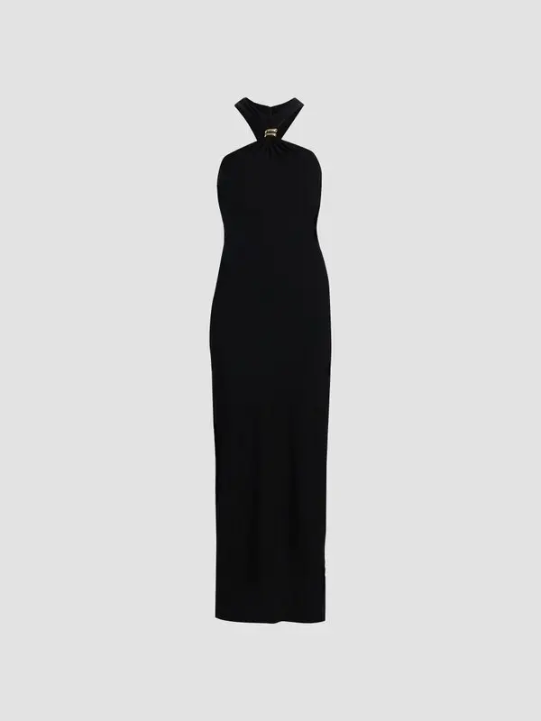 Ronny Kobo Ziamara Column Maxi Dress
