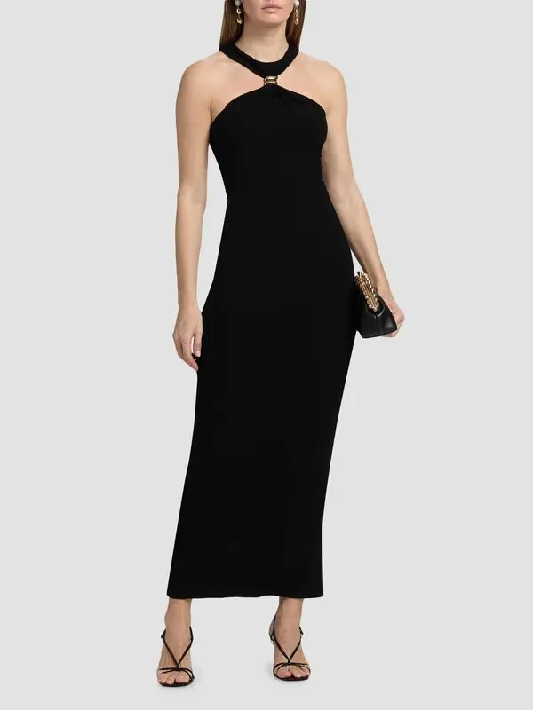 Ronny Kobo Ziamara Column Maxi Dress