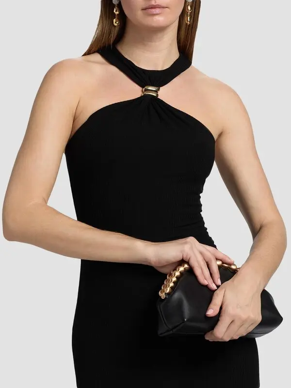 Ronny Kobo Ziamara Column Maxi Dress