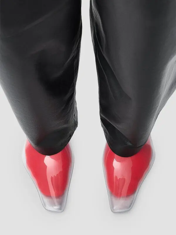 Loewe Emily Aqua 45mm Booties