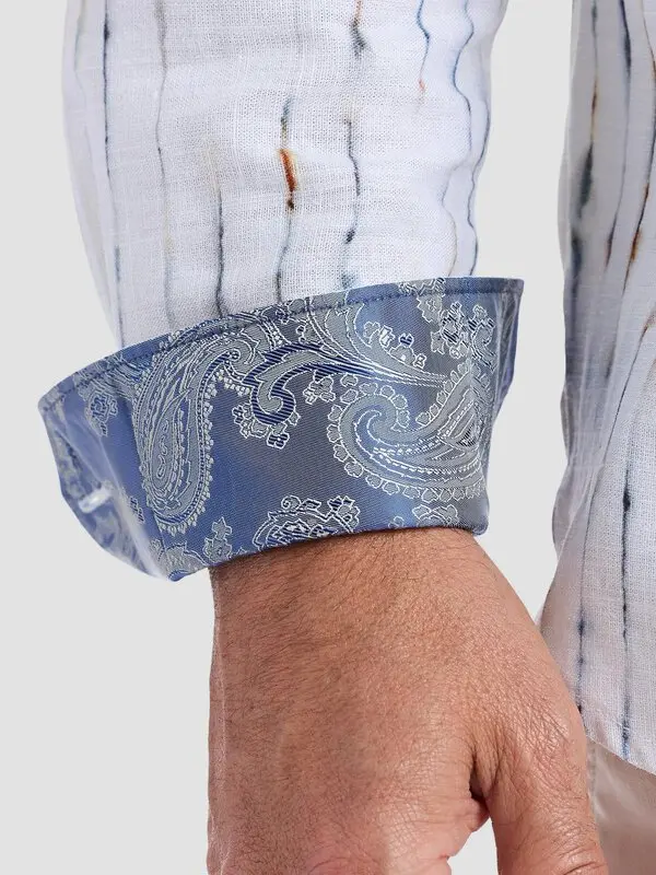 Robert Graham Bradlaugh Striped Shirt