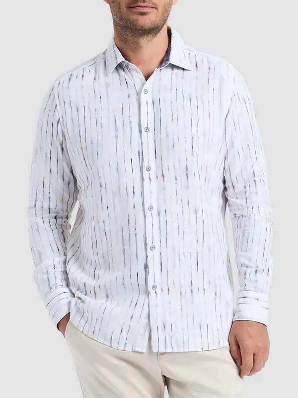 Robert Graham Bradlaugh Striped Shirt