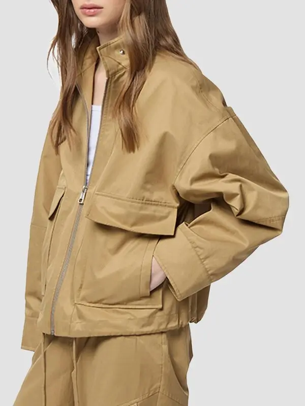 Apparis Kate Cotton-blend Bomber Jacket