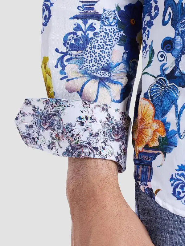 Robert Graham Piccadilly Floral Cotton Shirt