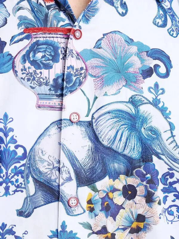 Robert Graham Piccadilly Floral Cotton Shirt