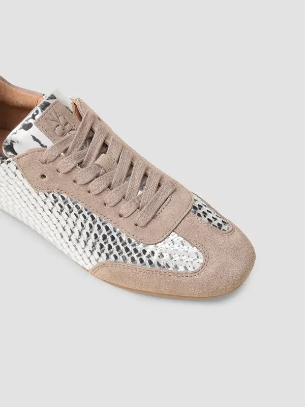 NAGHEDI Milan Metallic Sneakers