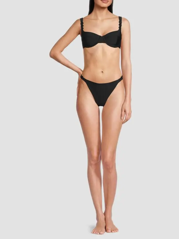Ramy Brook Elli Bikini Bottom - Black