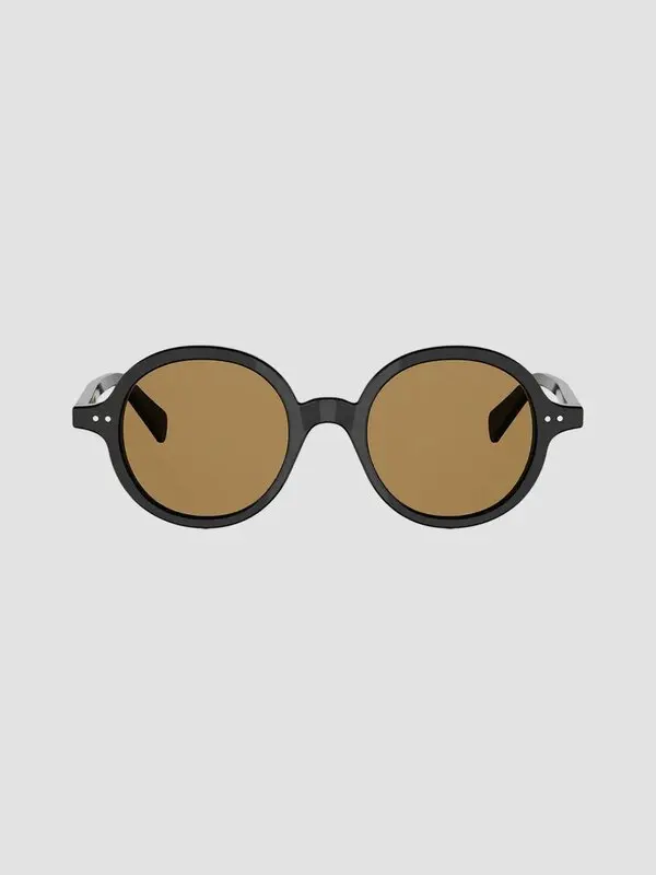 Celine Riff 48mm Round Sunglasses - Black