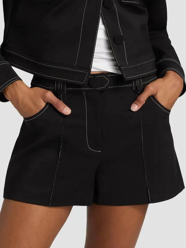 Ramy Brook Marco Solid Shorts