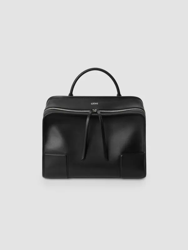 Loewe Amazona 180 Extra-large Leather Tote - Black