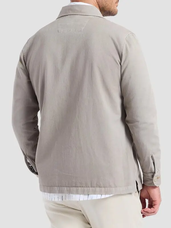 Robert Graham Guston Woven Cotton Shirt Jacket