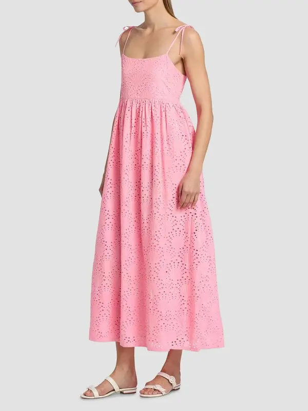 Beach Riot Valory Cotton Eyelet Maxi Dress