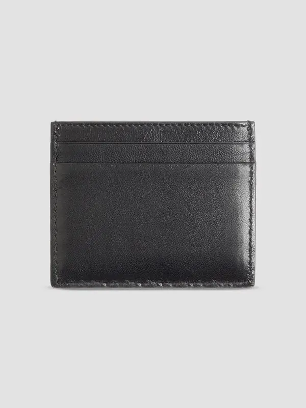 Valentino Garavani Flutterby Cardholder In Shiny Nappa Leather