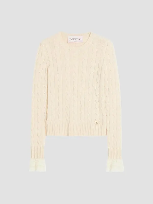 Valentino Garavani Cashmere Sweater - Ivory