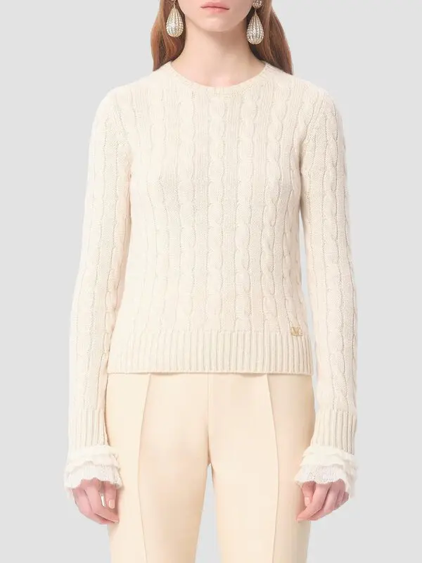 Valentino Garavani Cashmere Sweater - Ivory