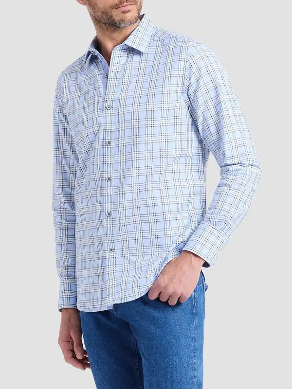 Robert Graham Portsoken Plaid Cotton Shirt