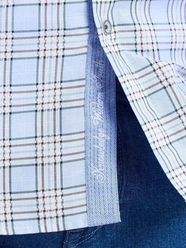 Robert Graham Portsoken Plaid Cotton Shirt