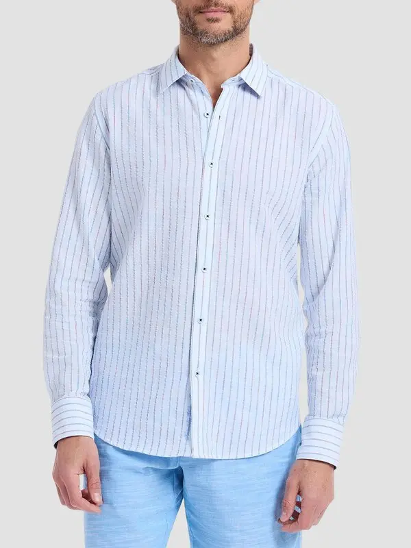Robert Graham Wythburn Woven Cotton Button-front Shirt